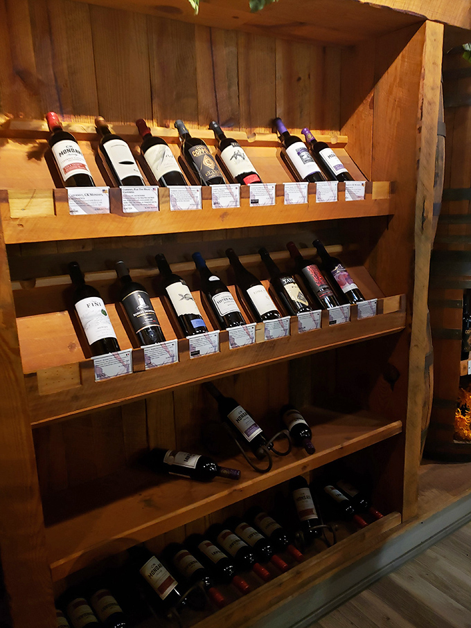 Their wooden wine rack doesn't just hold bottles&mdash;it holds possibilities, from casual Tuesday night dinners to "we need to talk about something important" conversations.