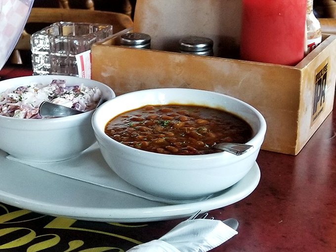 Sweet, smoky baked beans that remind you why some side dishes deserve starring roles.