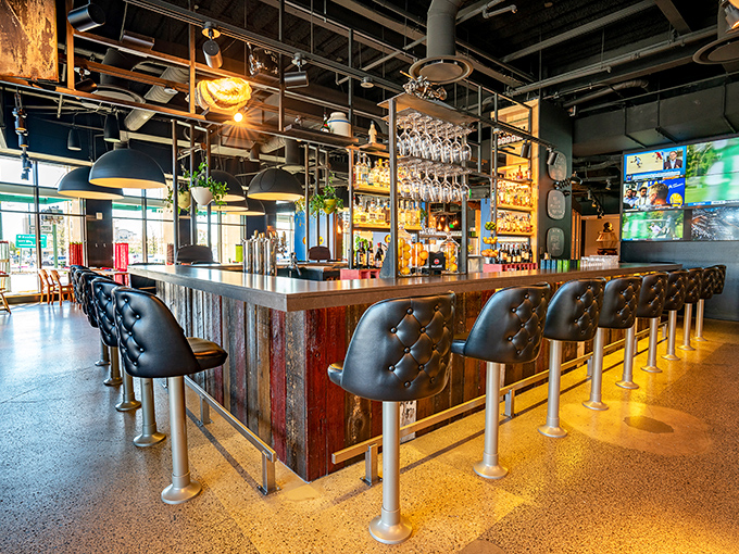 The bar at Hazel's isn't just a place to wait for your table&mdash;it's a front-row seat to cocktail craftsmanship and seafood voyeurism.