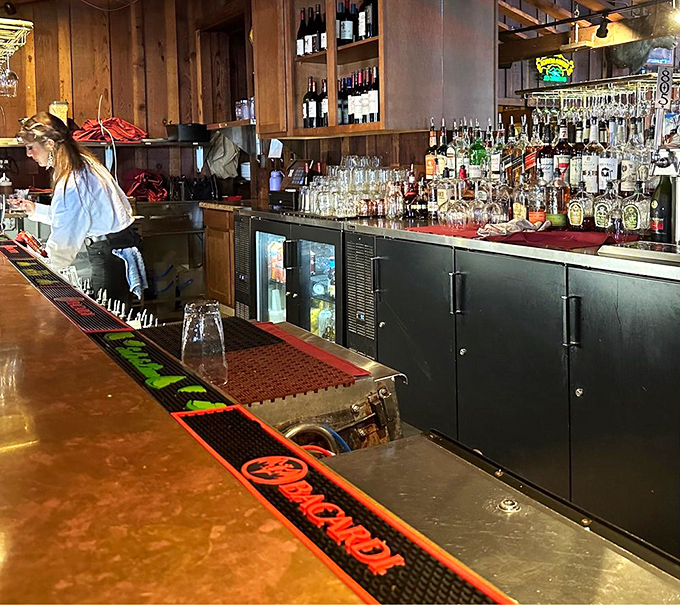 A well-stocked bar that promises proper cocktails without pretension&mdash;the kind of place where your Old Fashioned comes with respect, not a lecture.