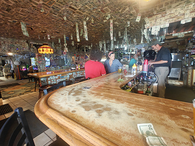 The bar at Ski Inn &ndash; where strangers become friends and locals share tales of the Salton Sea that sound too strange to be true.