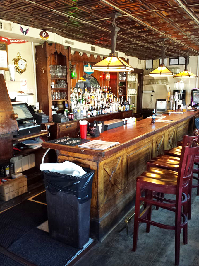 The well-worn wooden bar feels like it could tell a thousand maritime tales&mdash;if only you'd stay for another round to listen.