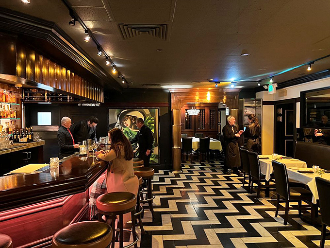 A bar where Old Fashioneds are crafted with the reverence they deserve, and where strangers become friends over shared appreciation of proper cocktails.