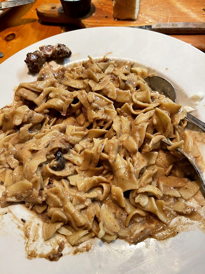 Beef stroganoff that would make a Russian grandmother nod in approval&mdash;comfort food that's traveled the world but feels right at home in Arizona.