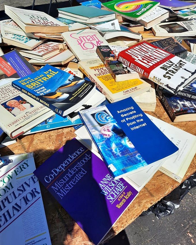 Literary roulette: where yesterday's bestsellers and forgotten gems create an unplanned reading list better than any algorithm.