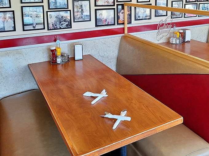These booths have witnessed first dates, family celebrations, and countless travelers finding their way&mdash;each napkin holder holding stories along with condiments.