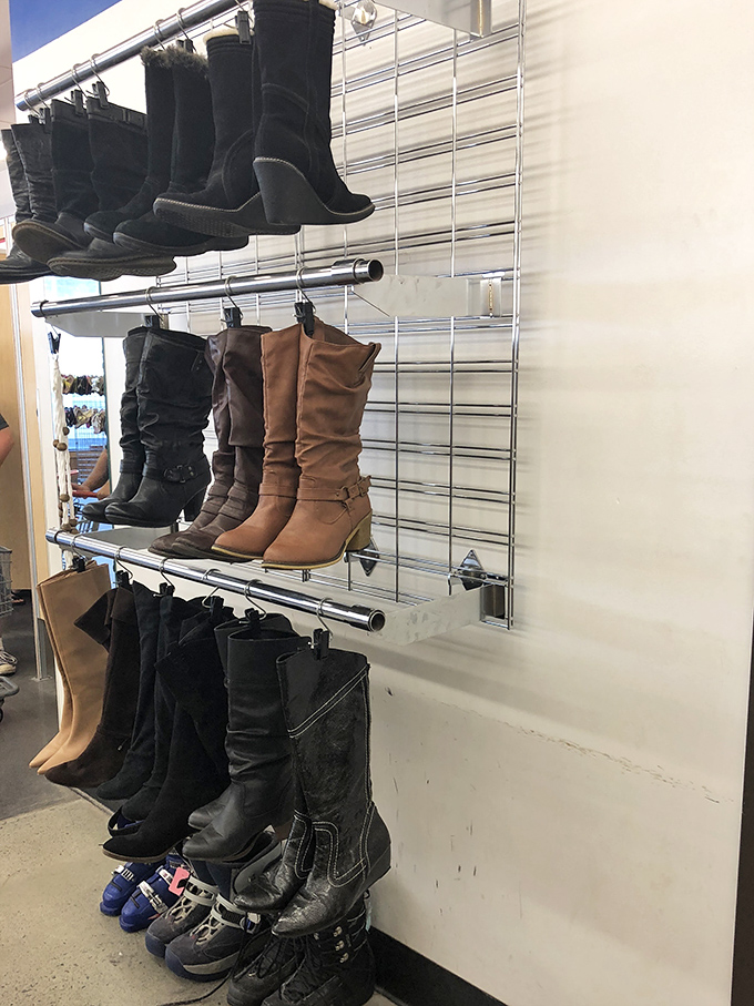 Boot boulevard! From practical winter footwear to statement-making fashion pieces, these pre-loved options let you step out in style without stepping into financial trouble.
