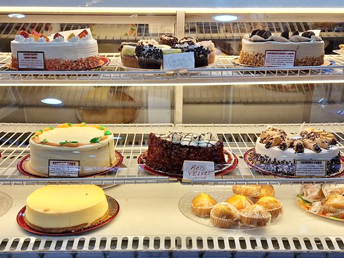 The dessert case &ndash; where willpower goes to die and celebrations find their sweet finale. These cakes aren't just desserts; they're edible exclamation points.