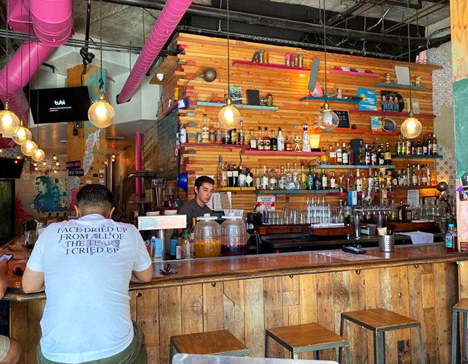 Where the magic happens &ndash; a bar that promises liquid refreshment with the same creative spirit that infuses the food menu.