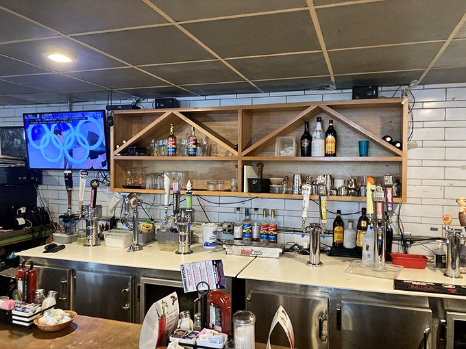 Behind this bar, breakfast bartenders orchestrate morning symphonies of sizzling bacon and perfectly flipped eggs with practiced precision.