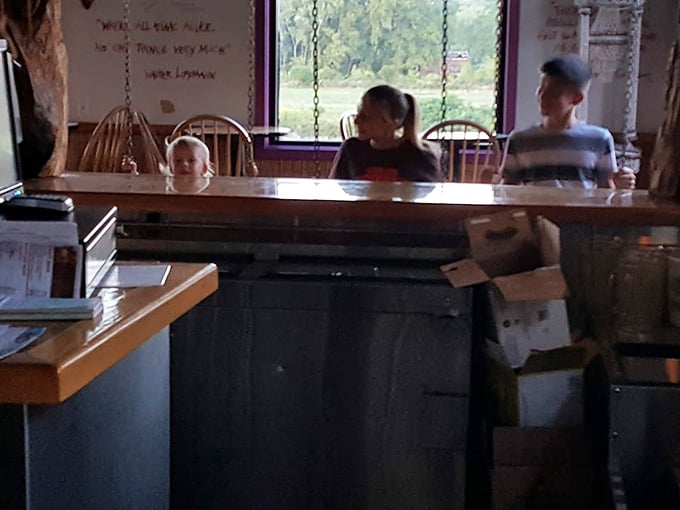 The open kitchen concept lets you witness the seafood artistry happening right before your eyes.