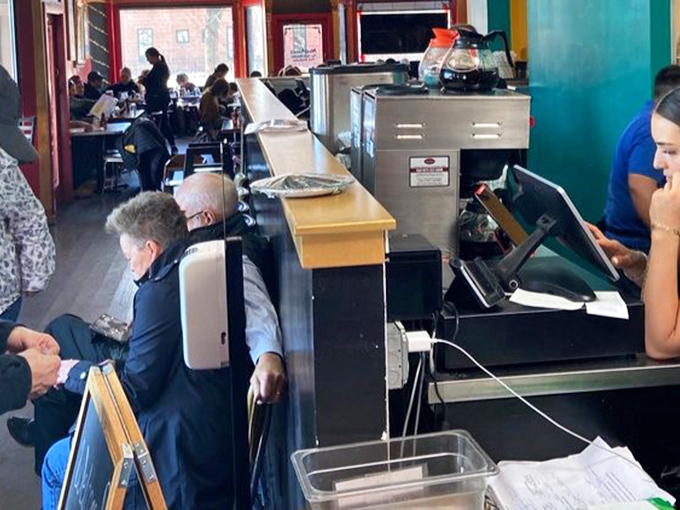 The counter where dreams come true. Watch your order materialize while chatting with locals who know they've found something special.