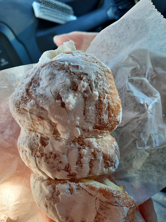 Cream horns filled with sweet custard prove that sometimes the most elegant treats come in simple packages.