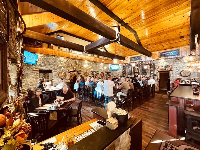 Where strangers become friends over shared plates and stories. The real Pennsylvania social network has wooden beams and stone walls.