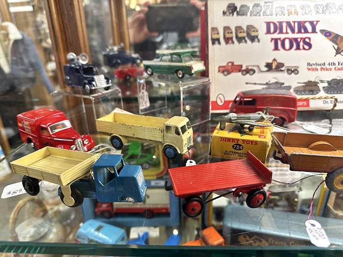 Dinky Toys that deliver giant nostalgia. These miniature vehicles transport you straight back to childhood afternoons spent making engine noises with your mouth.