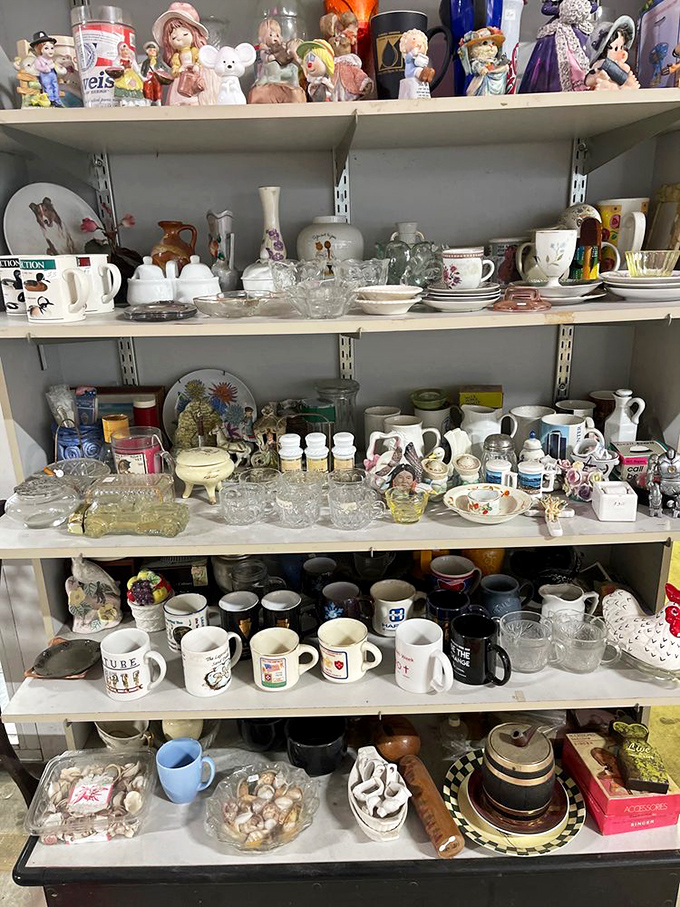 Dish heaven for collectors and practical shoppers alike&mdash;where every mug has a story and every plate awaits its dinner party debut.