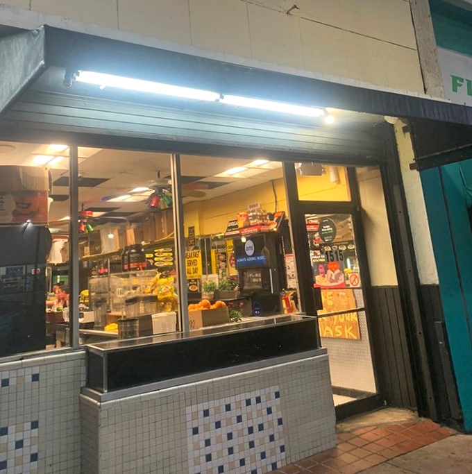 Night or day, that illuminated entrance promises a warm welcome and honest food in a city where authenticity sometimes takes a backseat to glitz.