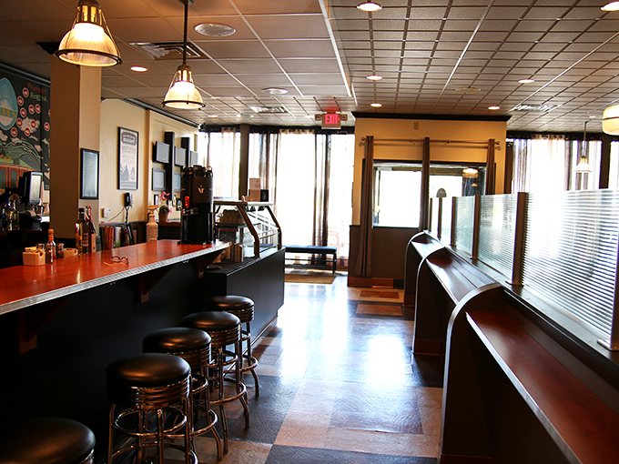 The exit view that makes leaving feel bittersweet, like saying goodbye to a really good vacation.