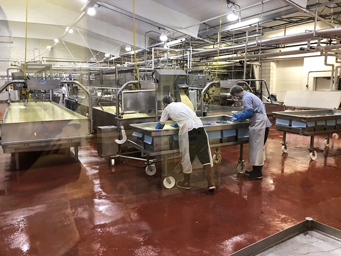 Where the magic happens&mdash;real people making real cheese. This behind-the-scenes glimpse reveals why machine-made cheese will never compare to handcrafted.
