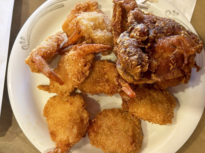 Crispy fried shrimp that delivers ocean flavors right here in the heart of Pennsylvania's beautiful farmland.