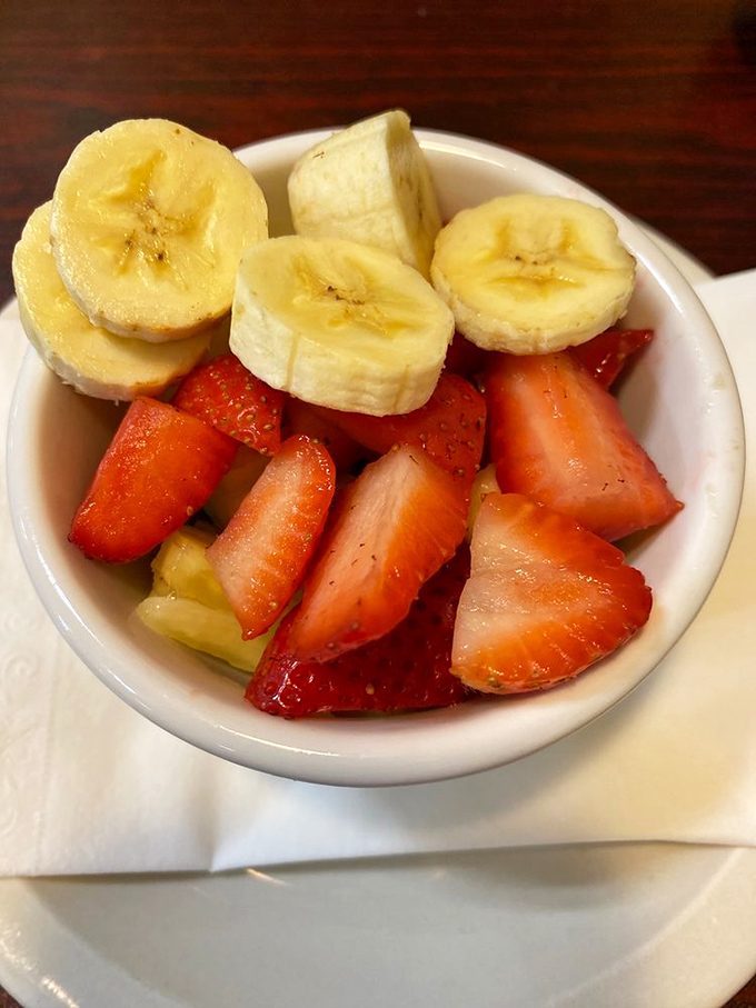 A fruit cup that proves healthy choices don't have to be punishment&mdash;they can be the bright spots in your morning lineup.