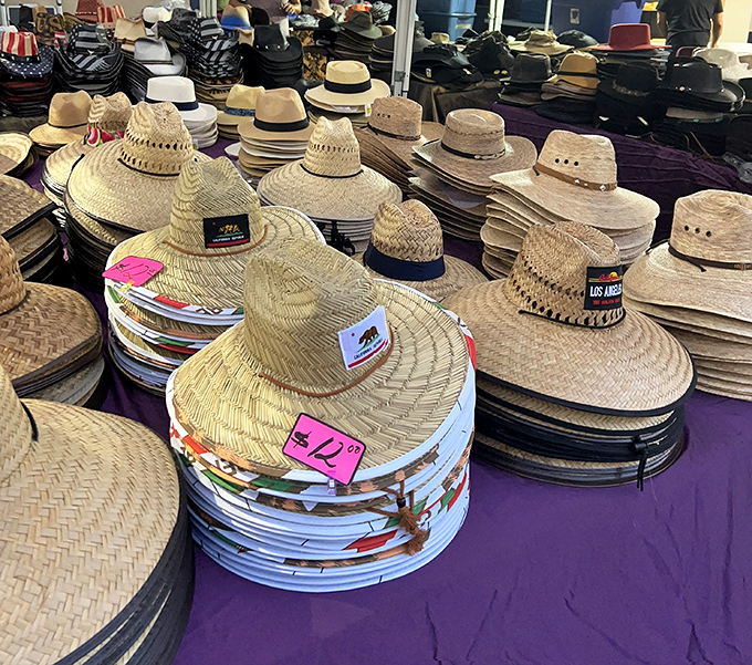 Protection from the California sun never looked so good. These straw hats offer both practical shade and that perfect "I summer in Napa" aesthetic.