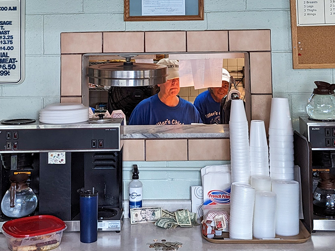 A glimpse into the kitchen &ndash; where the magic happens without molecular gastronomy or fancy equipment, just know-how passed through generations.