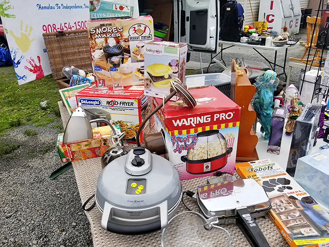 Kitchen gadget graveyard or culinary treasure trove? Yesterday's "As Seen on TV" becomes tomorrow's retro cooking statement.