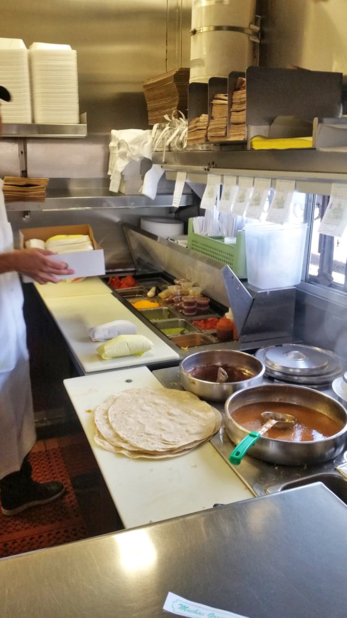 The assembly line of deliciousness&mdash;where simple ingredients transform into legendary meals through time-honored techniques.