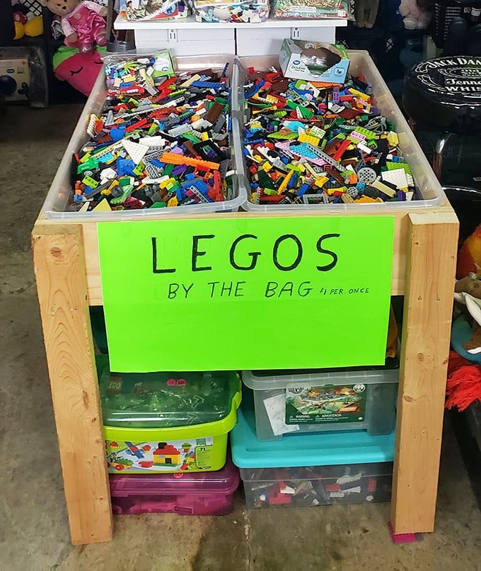 LEGO bricks sold by the bag offer endless possibilities for builders young and old at heart.