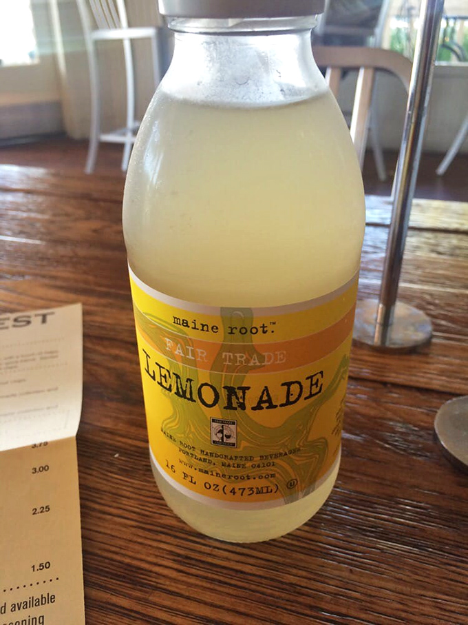 Even the lemonade stays on theme &ndash; Maine Root's bright, tart refresher is the perfect palate cleanser between bites of rich seafood.