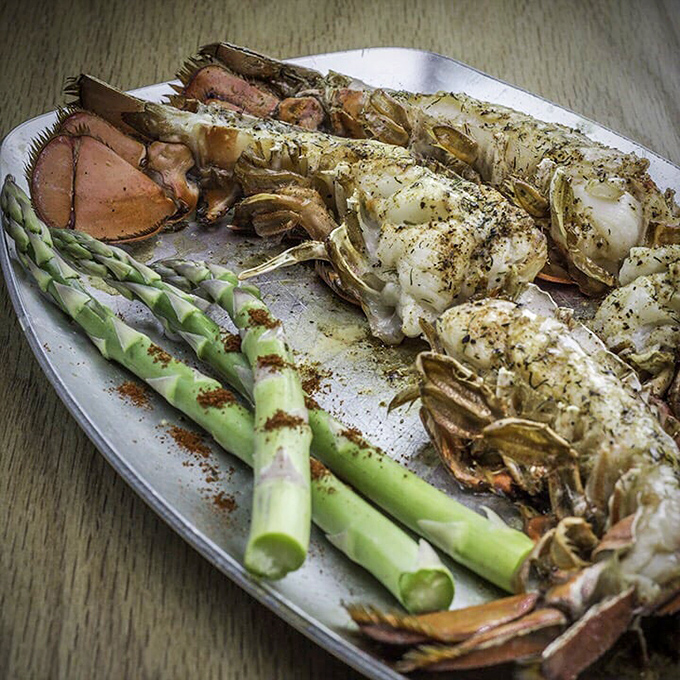 Lobster tail and asparagus&mdash;the power couple of fine dining that makes special occasions feel truly special and Tuesday nights feel like celebrations.