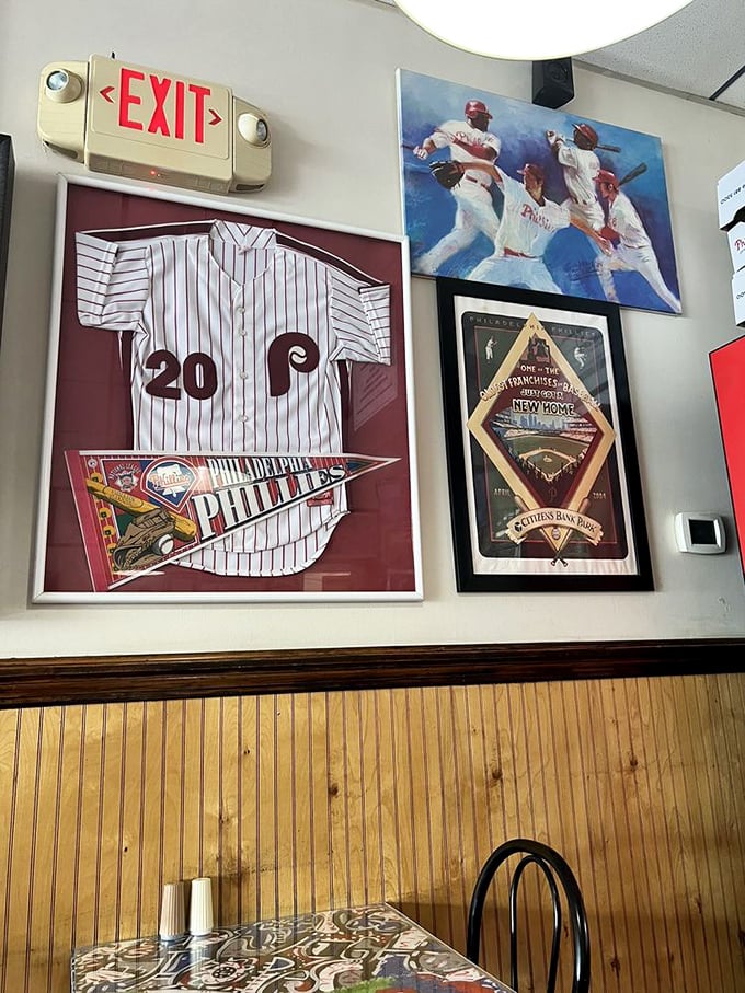 That framed Phillies jersey isn't just memorabilia &ndash; it's a shrine to summer afternoons spent with a transistor radio and cold drink.