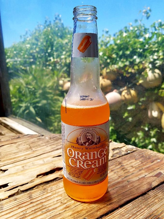 An ice-cold Orange Cream soda&mdash;because sometimes the perfect seafood pairing isn't wine but something that tastes like childhood summers.