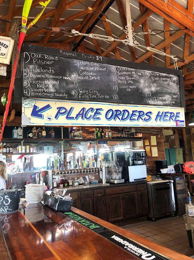 Nature's dinner theater: watch the sun melt into the marsh while your taste buds have their own sunset moment with fresh seafood.