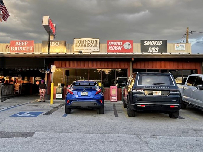 Cars fill the parking lot from morning until night, a testament to the magnetic pull of properly smoked meat on the human spirit.