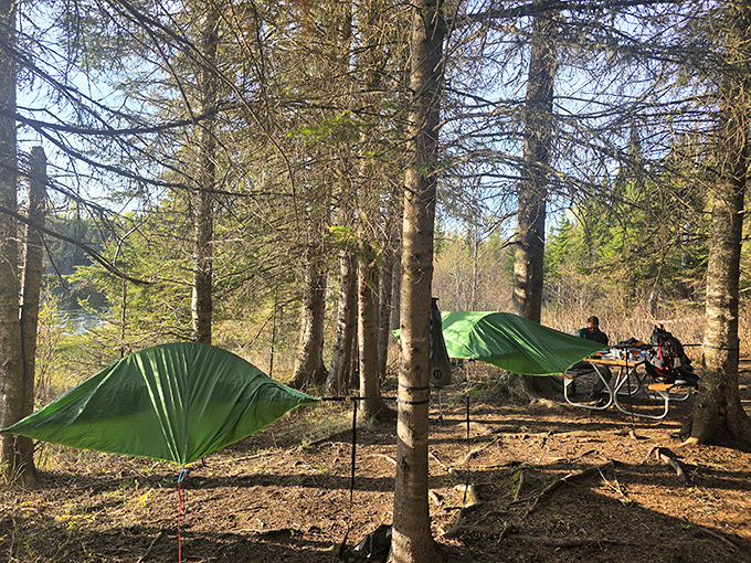 Nature's dining room comes with a view. These simple campsites remind us that sometimes the best amenities are the ones you can't build&mdash;silence, solitude, and starlight.