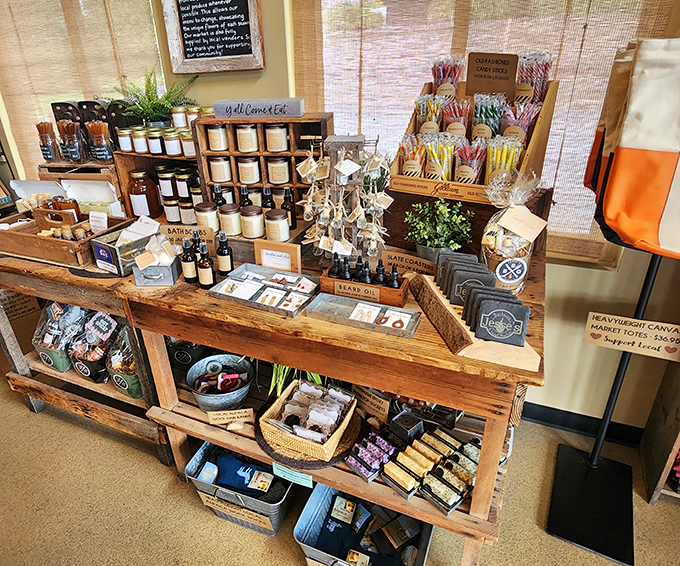 The "Local Market" part of Jesse's isn't an afterthought&mdash;it's a treasure trove of Pennsylvania-made goodies that make perfect souvenirs.