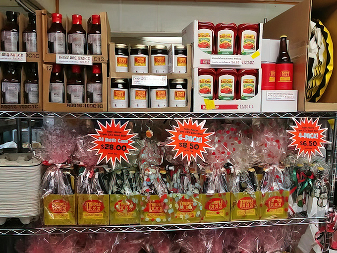 The Triple XXX experience doesn't end when you leave&mdash;take home some branded root beer or sauce and pretend you're still there.