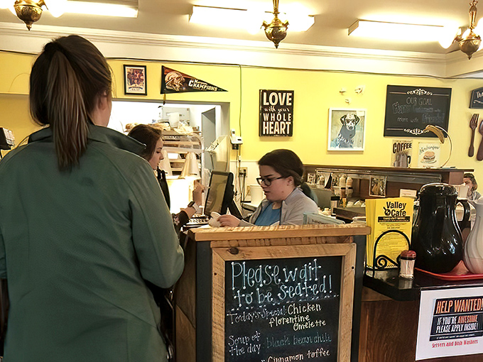 "Please wait to be seated" is diner-speak for "Good things come to those who wait"&mdash;especially when pancakes are involved.