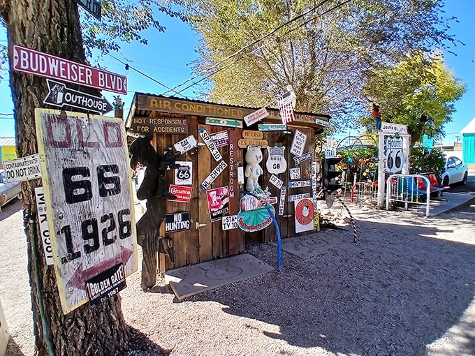 Not just decoration&mdash;this is the physical manifestation of "we've been doing this our way since before you were born."