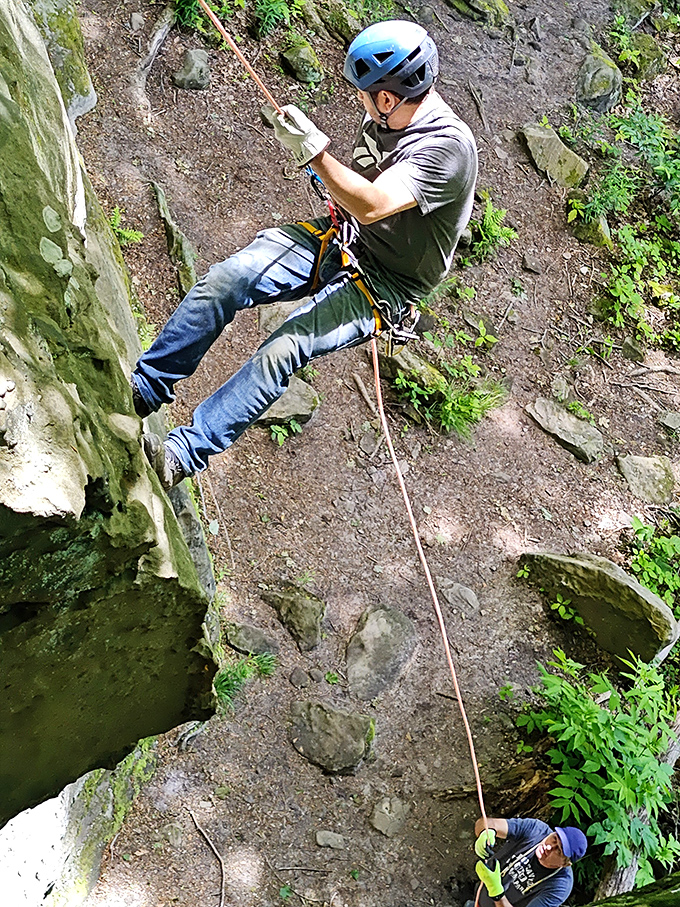 Not your average weekend hobby! Rock climbing here offers a vertical perspective on these ancient formations&mdash;and a new appreciation for gravity's persistence.