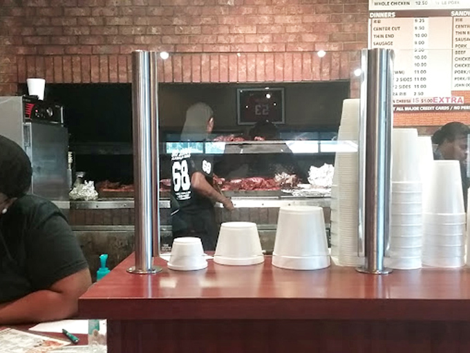 The service counter &ndash; where dreams come true and diet plans go to die. Worth every minute in line.