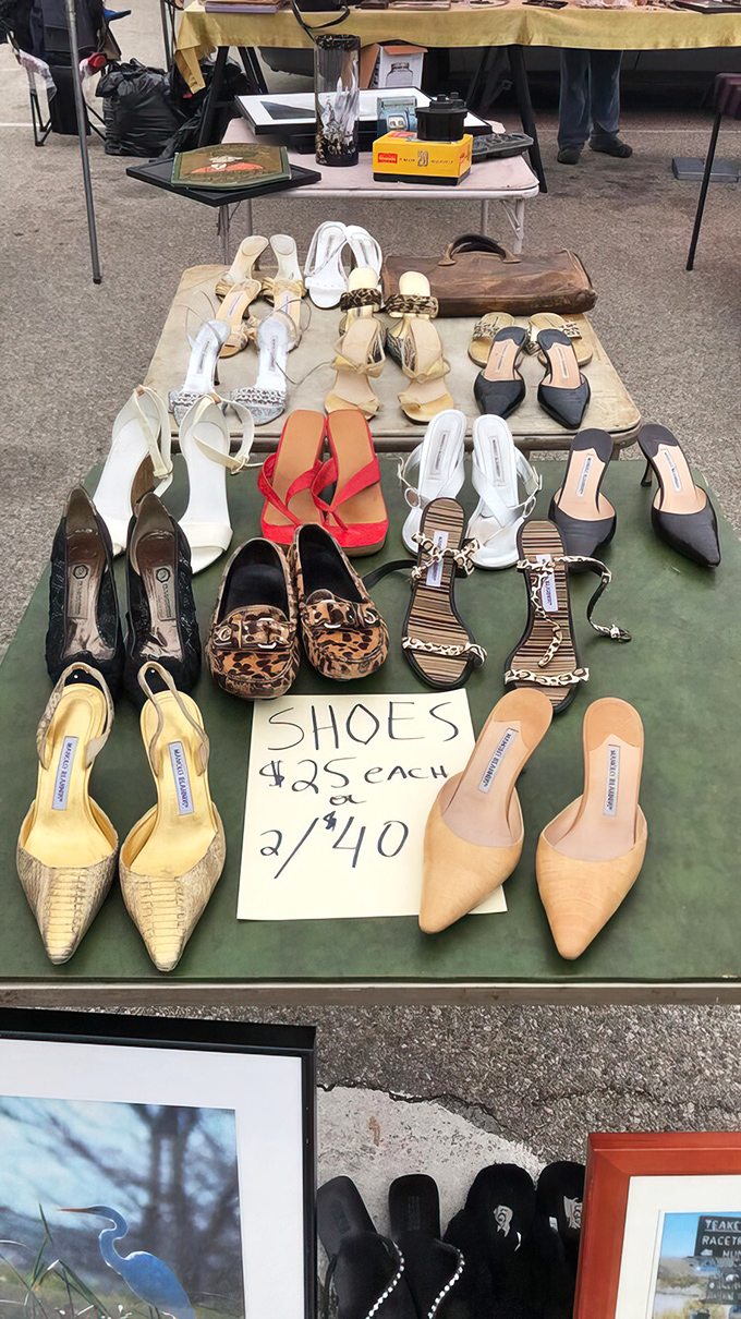 Cinderella had one glass slipper, but here's an entire collection of vintage footwear waiting for their perfect match&mdash;no fairy godmother required.
