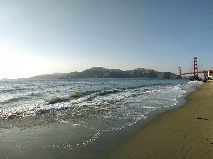 The gentle waves whispering against the shore create a soundtrack that no meditation app could ever hope to replicate.