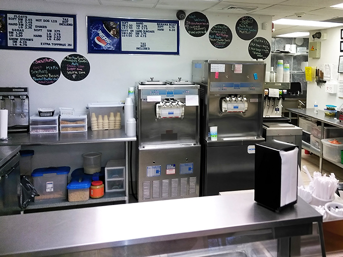 The soft-serve machine&mdash;that magical portal to childhood joy&mdash;promises cold, creamy perfection with just the pull of a lever.