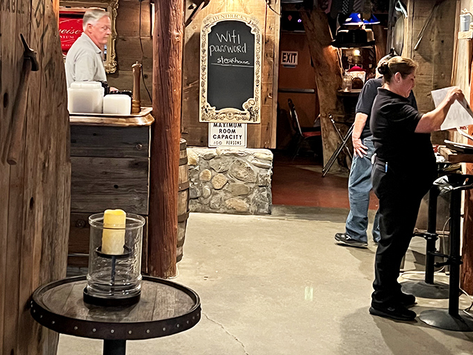 The staff moves with the quiet efficiency of people who know they're delivering happiness on plates rather than just food.