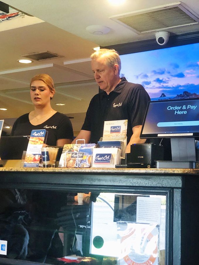 Staff who look like they actually enjoy working there&mdash;a rarer find than parking in Newport Beach on a summer weekend.