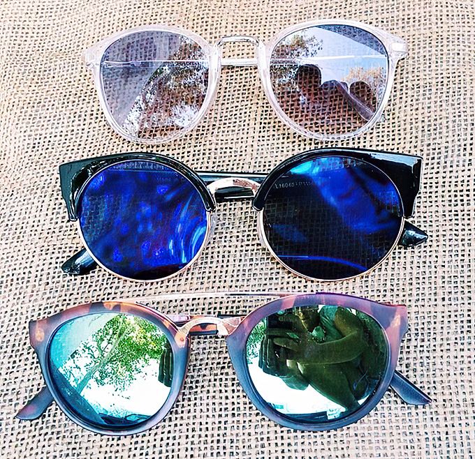 Sunglasses that channel everything from Audrey Hepburn to Neo from The Matrix. Your face deserves this kind of framing.