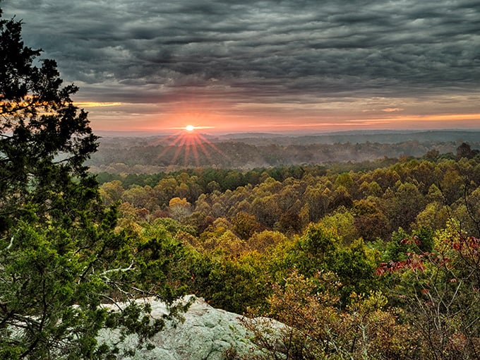 Sunsets in Shawnee paint the sky with colors that would make Monet question his career choice. Nature's nightly farewell show requires no tickets.